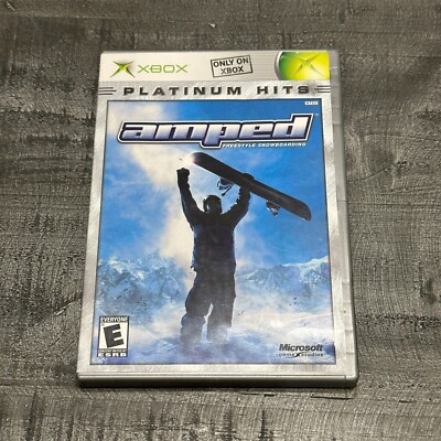 Amped Freestyle Snowboarding Original Xbox Complete in Box 659556745042 ...