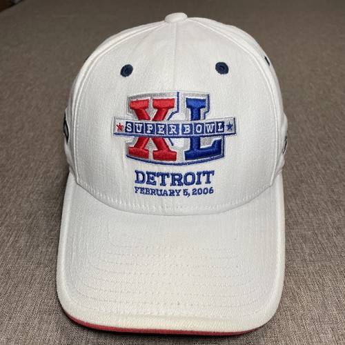 2006 Super Bowl XL 40 Seattle Seahawks Hat Cap Detroit NFL Reebok ...