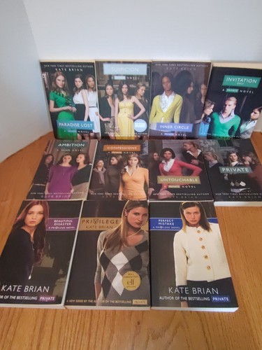 Kate Brian Books A Private Novel Books, Lot Of 11 | eBay