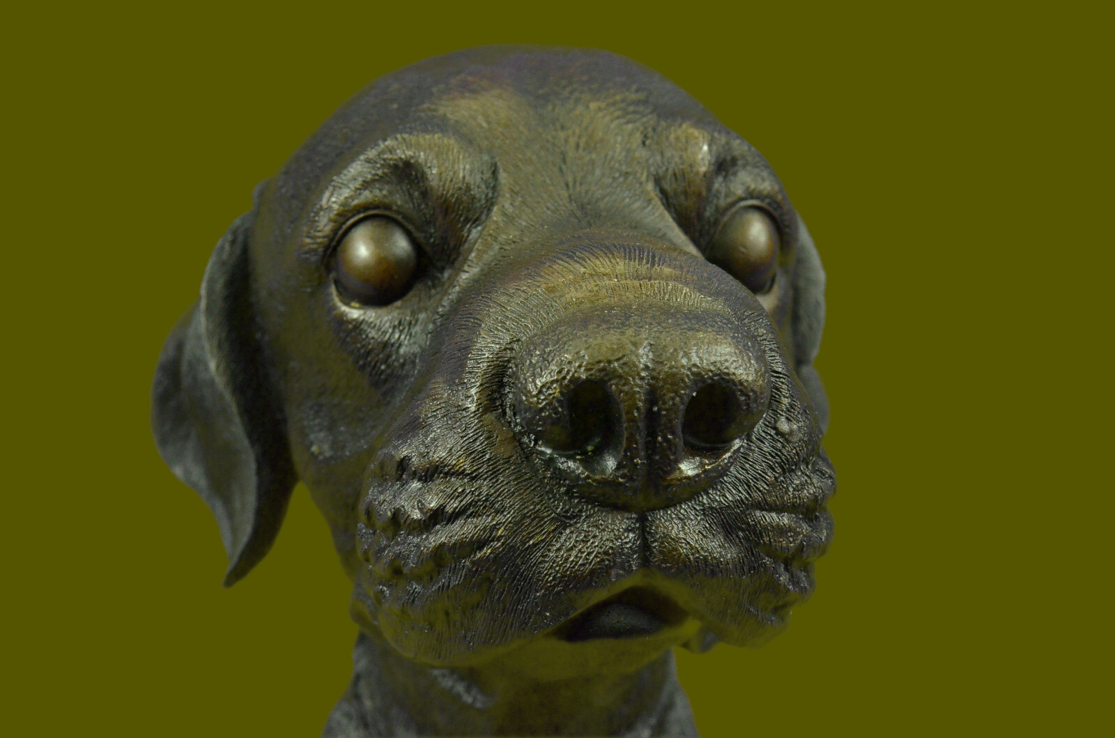 Labrador Retriever Hunting Dog Bronze Marble Statue Sculpture Breeder ...