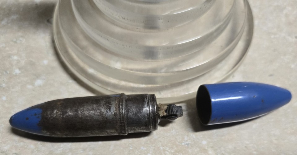 WWII Trench Art Bullet Tabletop Cigarette Lighter | eBay