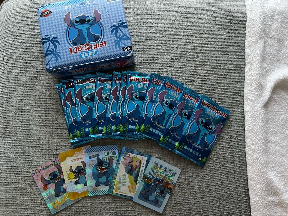 5 Pack Card Lot Disney Anime Lilo Stitch Trading Cards New | eBay