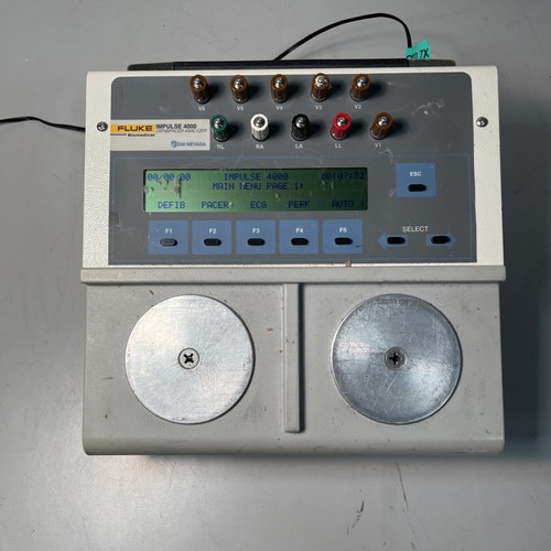 FLUKE Biomedical Impulse 4000 DEFIB/PACER ANALYZER | eBay