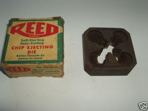 REED CHIP EJECTING 2 X 2 DIE 1/4" | eBay