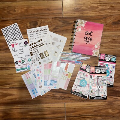The Happy Planner Book And Sticker Books With Pens And Extra Sticker ...