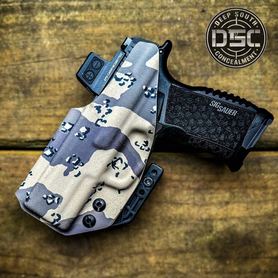 Sig Sauer P365 XMacro Desert Storm (Chocolate Chip) Camo RH IWB Holster ...