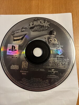 Crash Bandicoot Warped 3 (Sony PlayStation 1, 1998) DISC ONLY ...