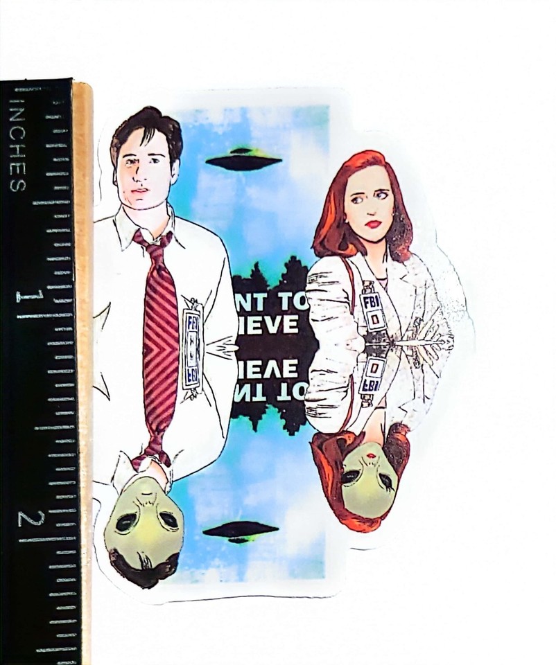 The X Files Agent Scully Mulder Aliens Horror TV Series Water Resistant ...