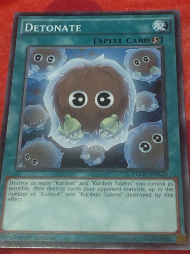 CARD CARTE YU-GI-OH! 1ER EDITION DETONATE | eBay