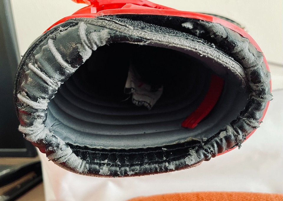 THOR QUADRANT MOTOCROSS, ATV OFF ROAD BOOT-MEN’S/YOUTH SIZE 7 VERY GOOD ...