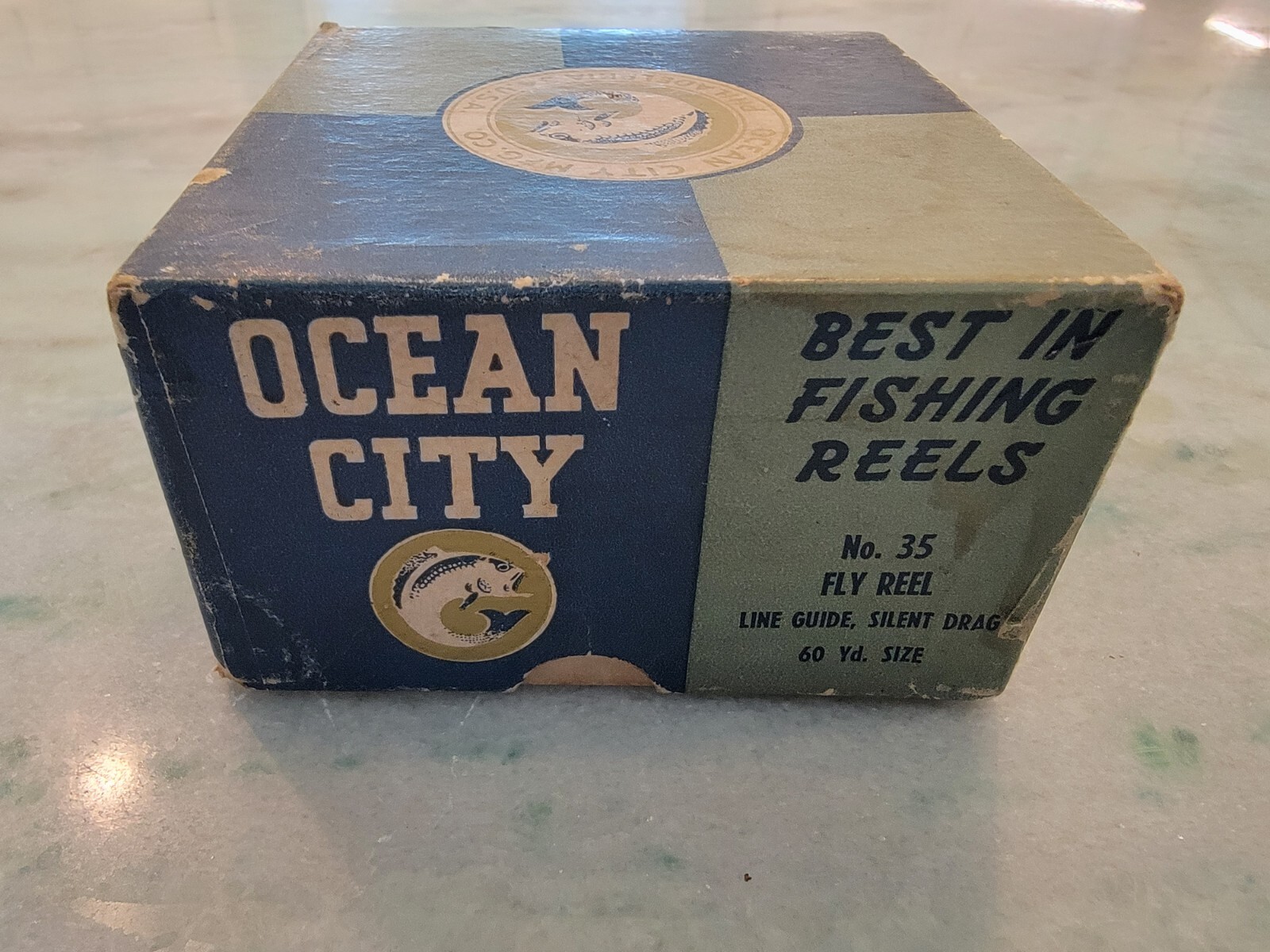 Ocean City Reel Number 35 Fly Reel With Box And Paperwork. | eBay
