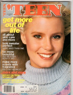 'TEEN Magazine November 1980 John Schneider The Eagles Robbie Dupree ...