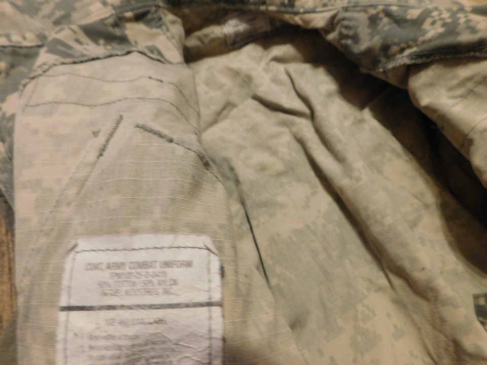 US MILITARY ARMY ACU TOP COAT SIZE X SMALL-X SHORT | eBay