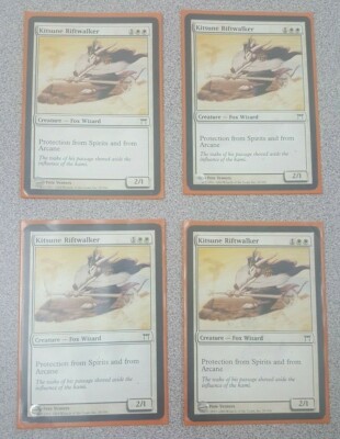 Magic The Gathering Kitsune Riftwalker X4 card LP | eBay