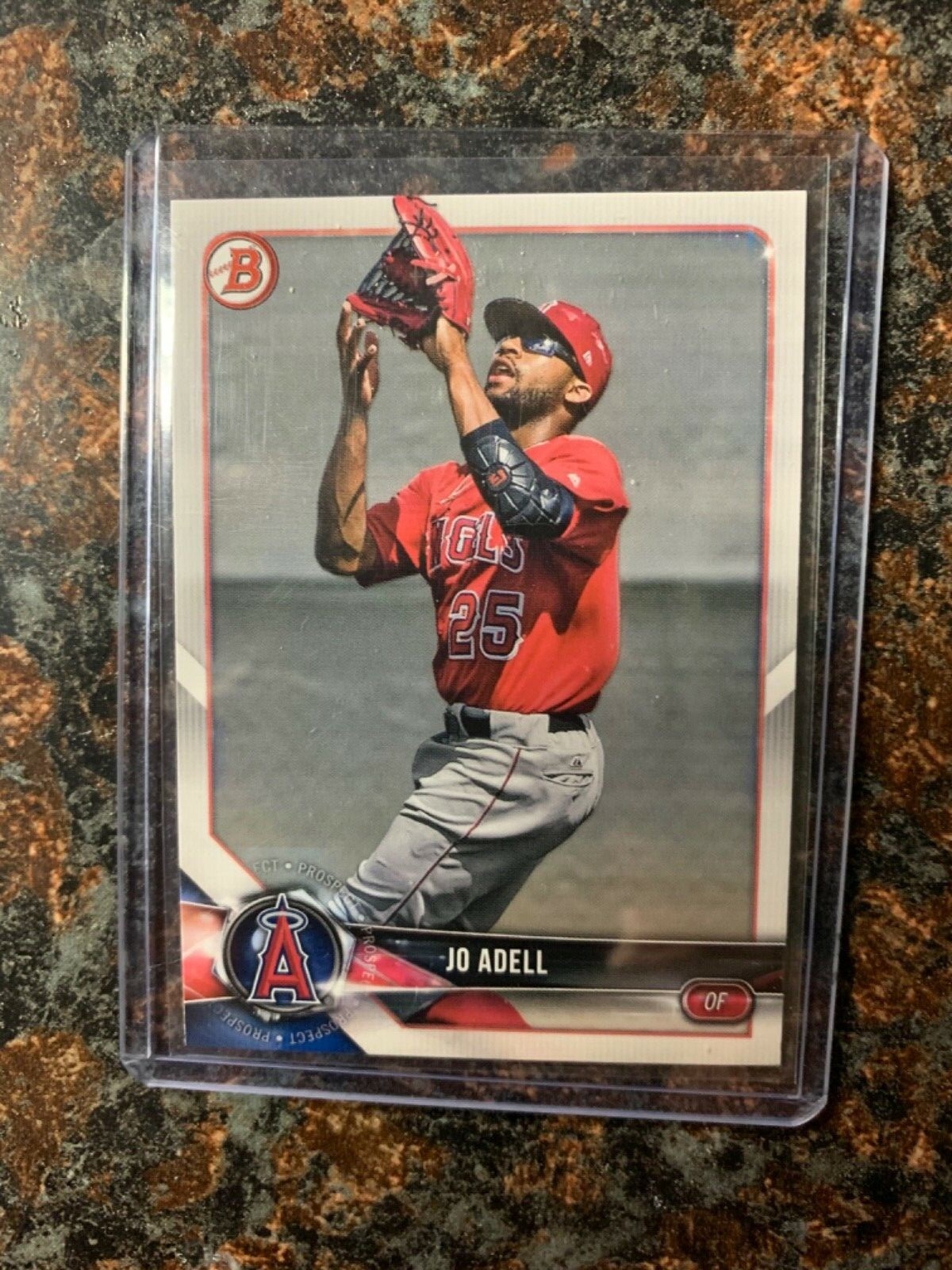 Jo Adell RC 2018 Bowman Draft #BD107 Angels | eBay