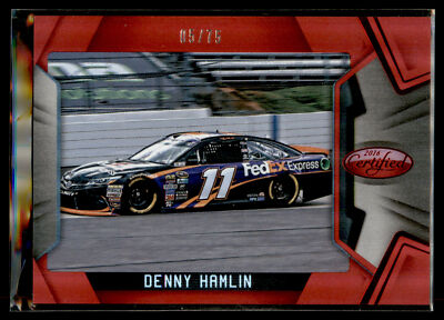 2016 Panini Certified Racing NASCAR MIRROR RED Parallel #62 Denny ...