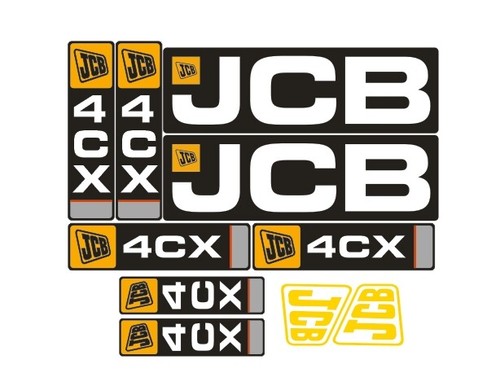 Sticker, aufkleber, decal - JCB 4CX | eBay