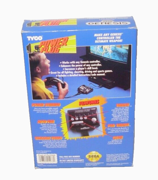 Sega Genesis Tyco Power Plug New in Box | eBay