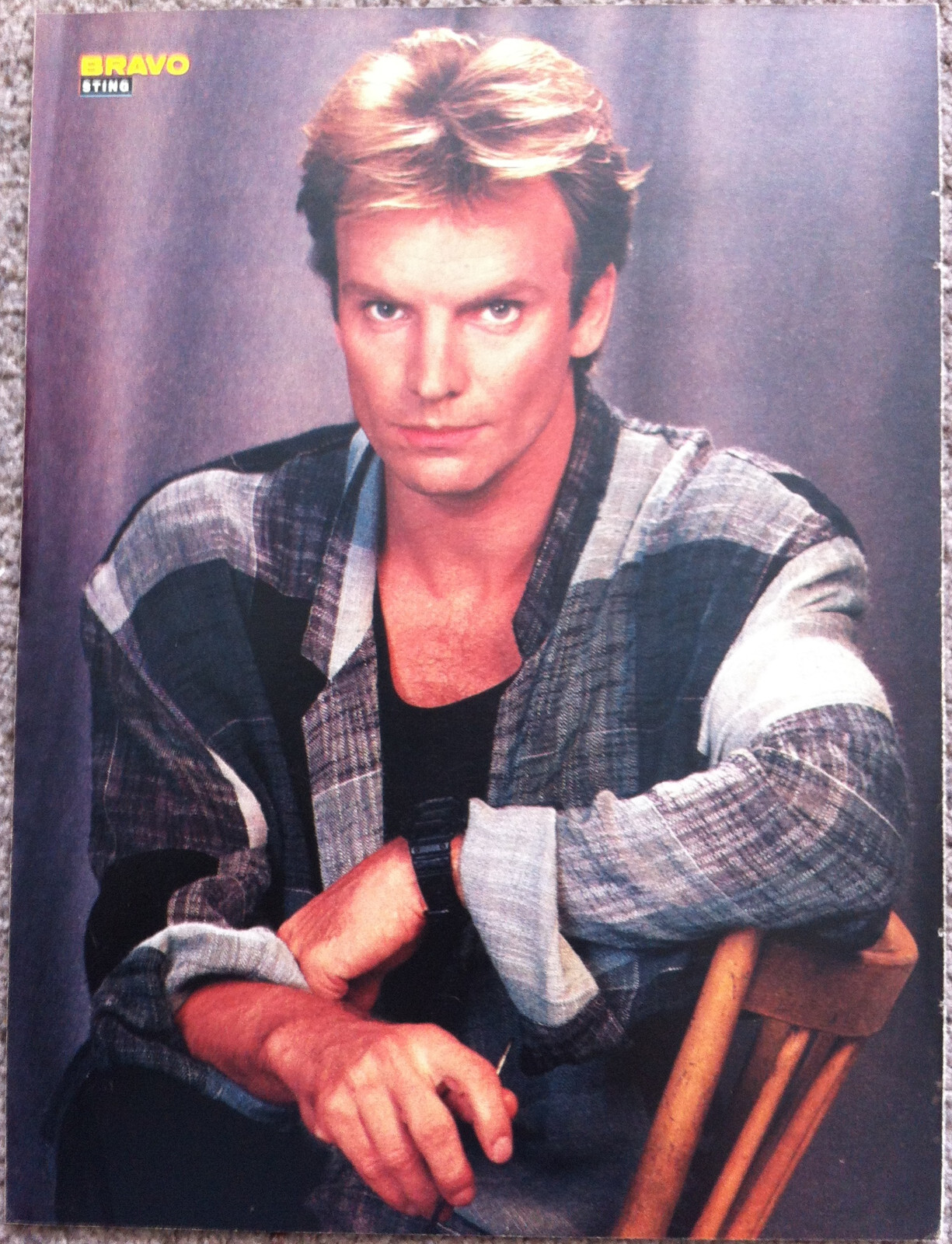 STING - 1985 Full page German magazine poster THE POLICE | eBay