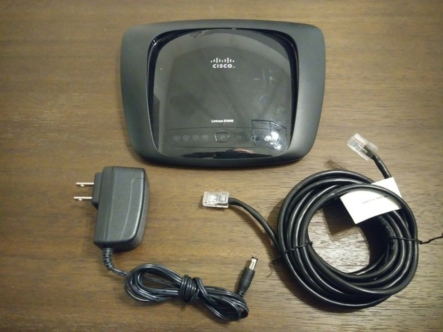 Cisco Linksys E1000 300 Mbps 4-Port 10/100 Wireless N Router | eBay