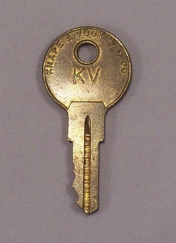 Knape & Vogt K&V # KV56 Sliding Glass Door Replacement Key | eBay