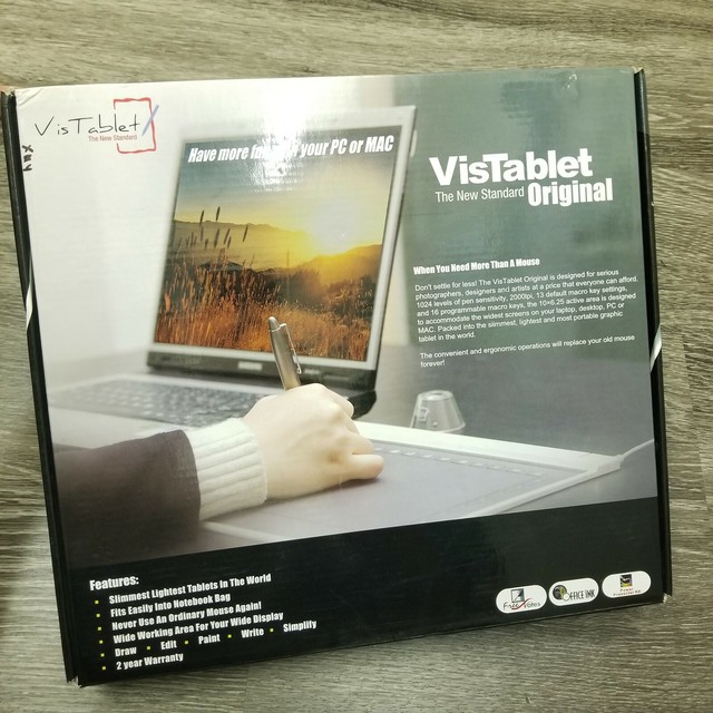 VisTablet The Original VT12W 12.1" Widescreen Graphic Pen Tablet for ...