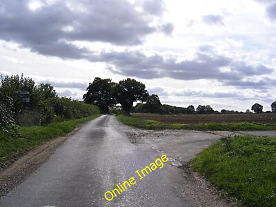 Photo 12x8 Low Road, Topcroft Bedingham Green At the junction with ...