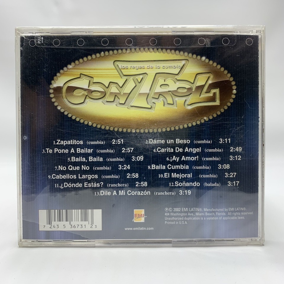 Control CD Todo Bajo Control 2002 Cumbia Nortena Rare New Sealed ...