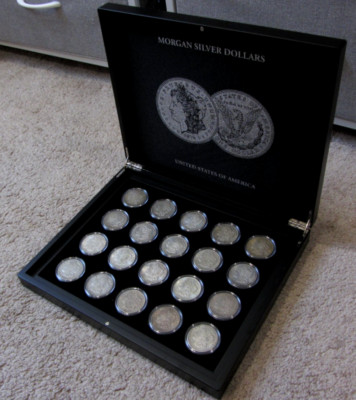 🔥 20 Morgan Silver Dollars in Beautiful Display Box (1921-set) | eBay