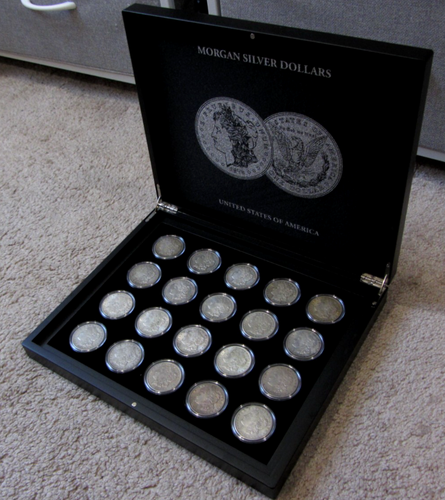 🔥 20 Morgan Silver Dollars in Beautiful Display Box (1921-set) | eBay