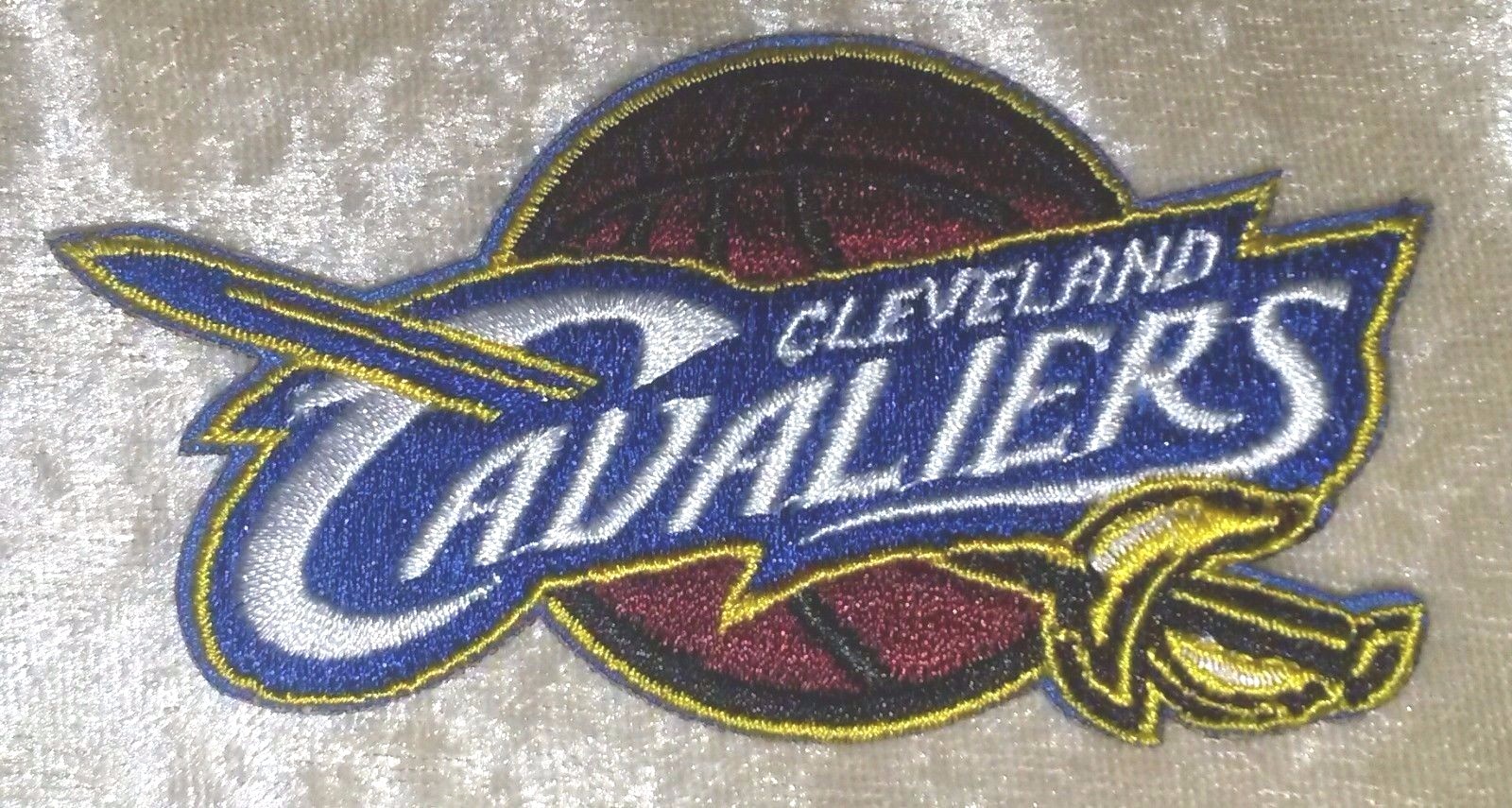 Cleveland Cavaliers 3.5" Iron On Embroidered Patch~ Free Tracking! | eBay