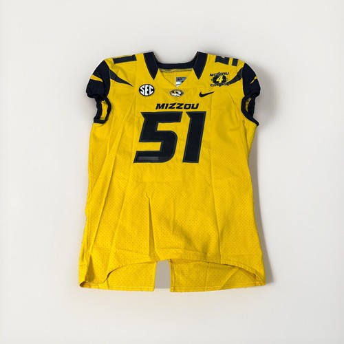 2020 Zeke Powell Missouri Tigers Mizzou Football Game Used Worn Nike ...