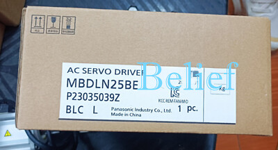 1pc Panasonic MBDLN25BE Brand new 400w servo driver Fast delivery DHL*H ...