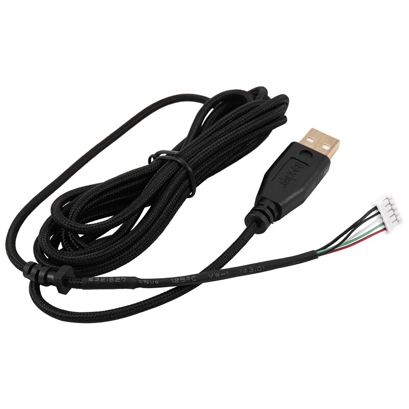Usb Cable Mice For Deathadder Hex Molten 2012 . 2.1M 5 Wires 5 Pins ...