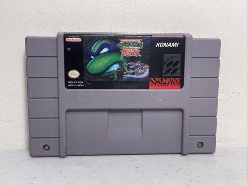 SNES Super Nintendo Teenage Mutant Ninja Turtles Tournament Fighters | eBay