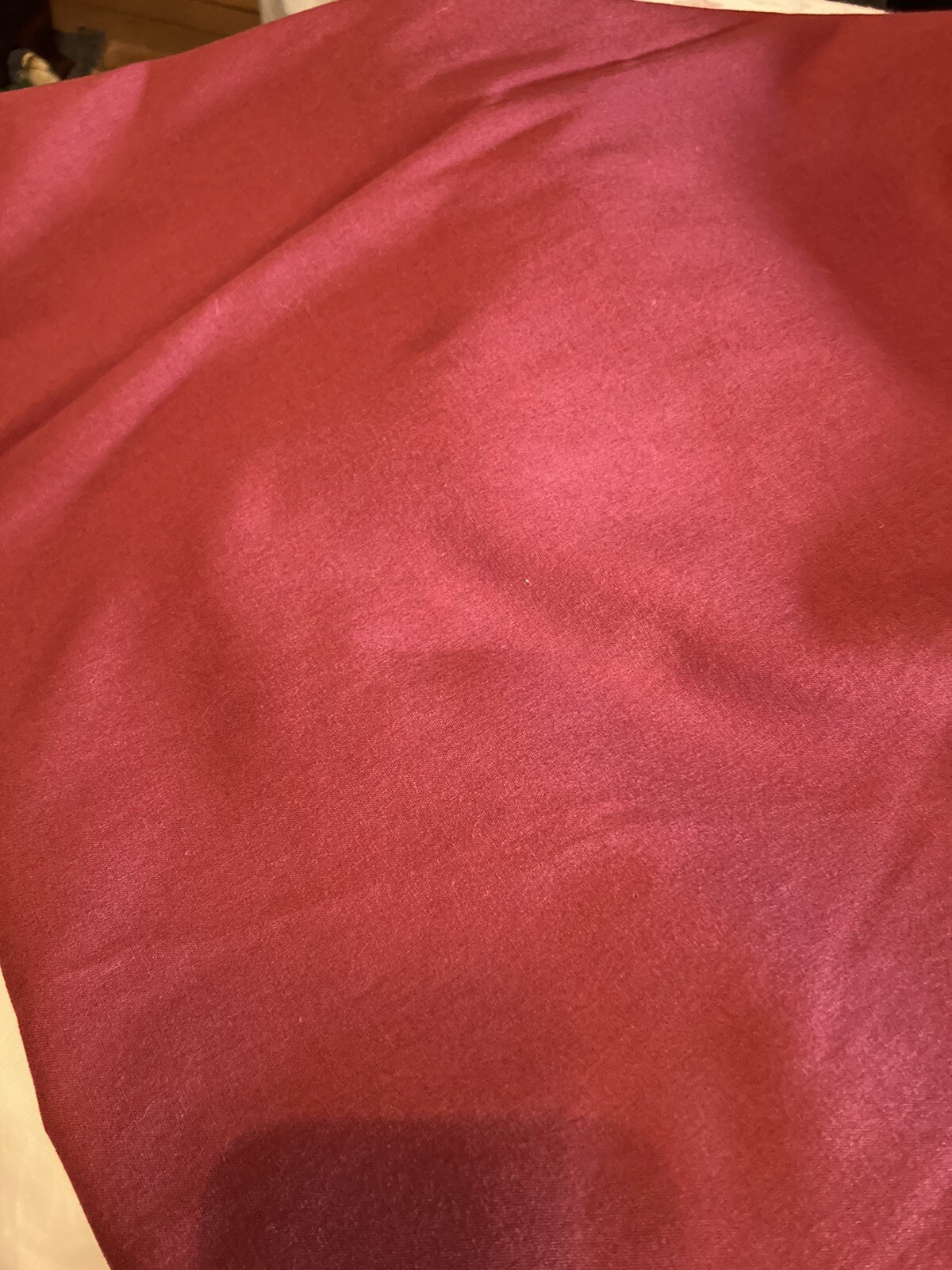 60" x 100” Long Rectangular Maroon Tablecloth - Polyester Poplin ...