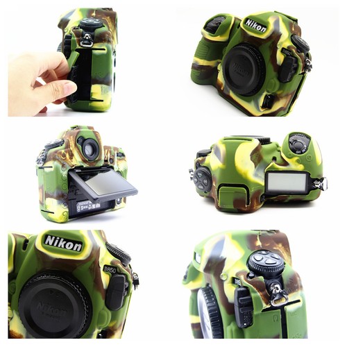 Soft Silicon Case Body Housing Protector Skin Frame for Nikon D850 DSLR ...