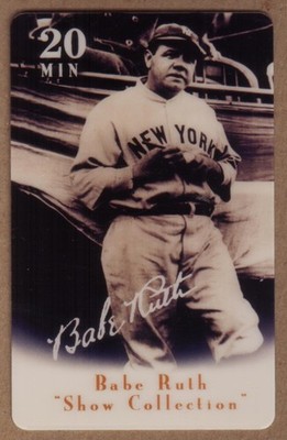20u Babe Ruth Baseball Show Collection Babe Autographs A Ball 01/97 ...