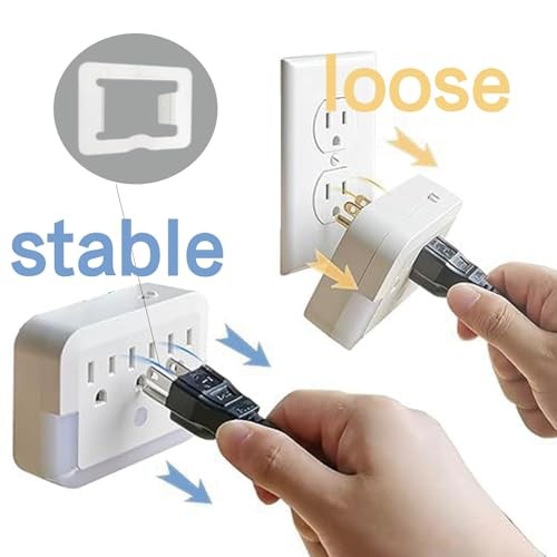 50Pcs Loose Outlet Fix Plug Wall Socket Fixer Loose Socket Insert Plugs ...