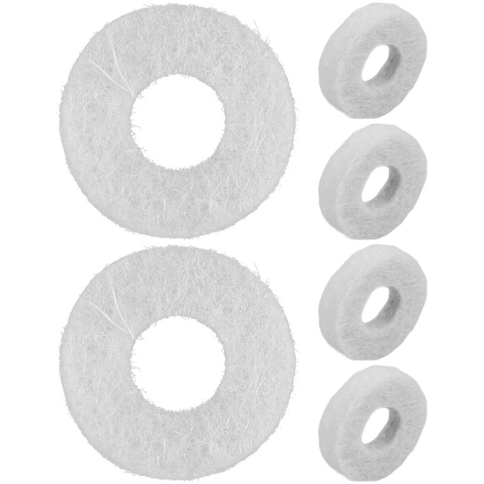 6 Pcs Felt Washers with Holes Instrument Key Cushion Accessories | eBay ...