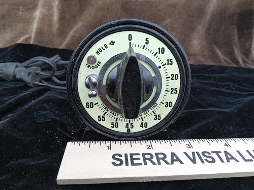 Vintage Mark Time 60 Seconds Switch Photographic Darkroom Timer in Box ...
