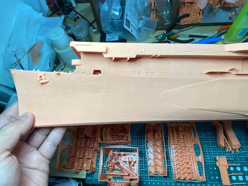 3D Printed 1/200 U.S. Navy Independence CVL-22 Unpainted Model Kit NEW ...