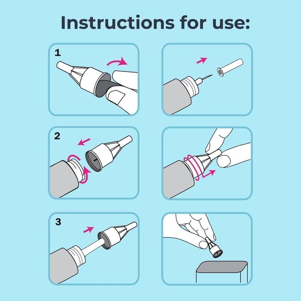 Pip Pen Needles - 32G X 4Mm - Universal Fit for All Type a Pens - Extra ...