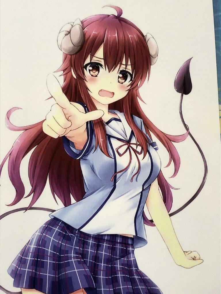 Machikado Mazoku Yuko Yoshida Shamiko F-Type Official Laminated Poster ...