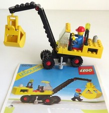 LEGO 6678 Pneumatic Crane Instructions and Parts List