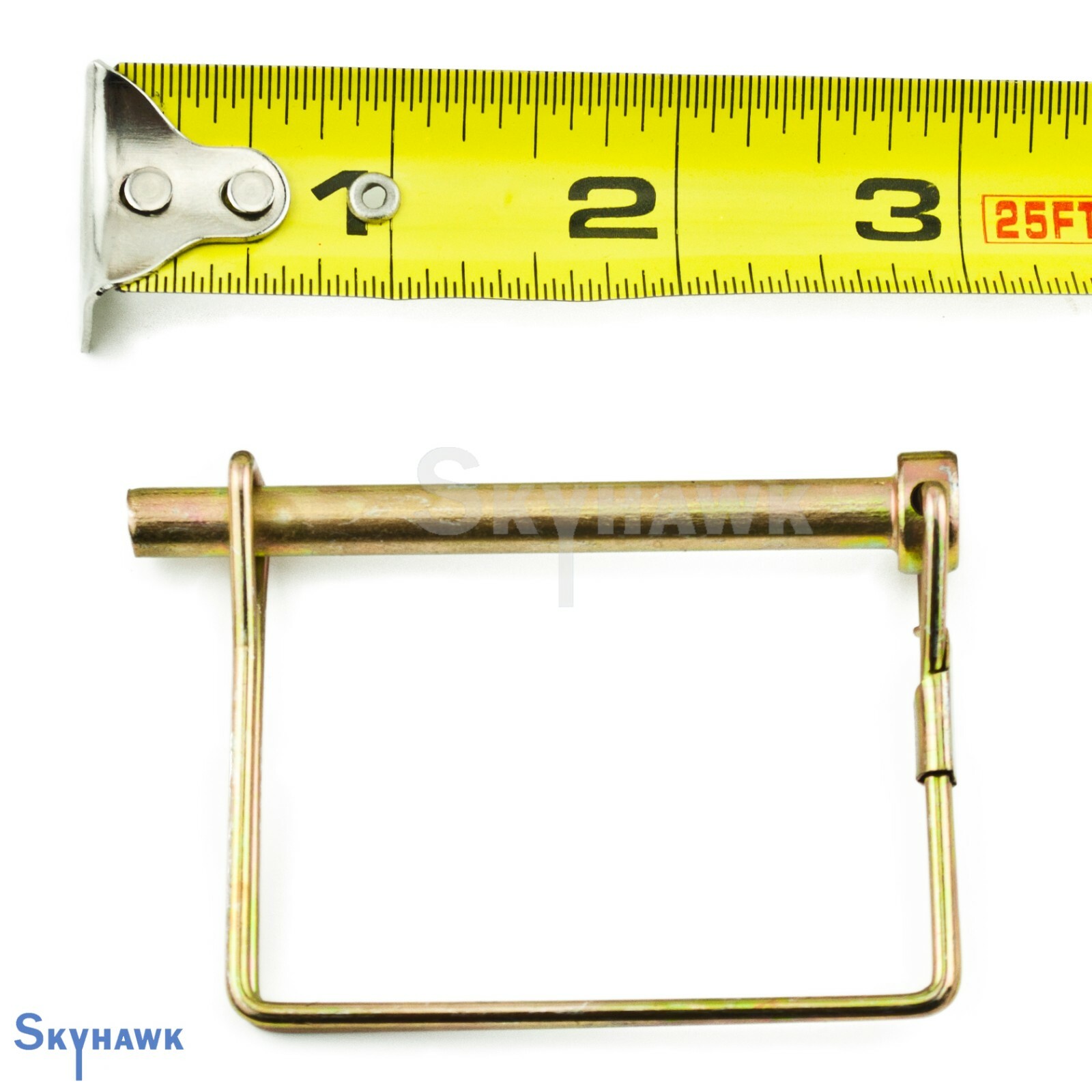 50 PACK LOT 1/4" COUPLER SAFETY PIN SNAP LOCK TRAILER SQUARE HANDLE ...