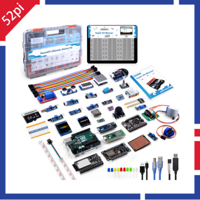 Development Boards Ultimate Starter Kit Raspberry Pi Pico, Arduino, ESP ...