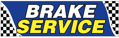 3x10 ft BRAKE SERVICE Vinyl Banner Sign New - bb | eBay