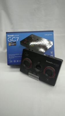 Creative Sound Blaster GC7 Game Streaming USB DAC Amp Good Condition creative-sound-blaster-gc7-game-streaming-usb-dac-amp-good-condition