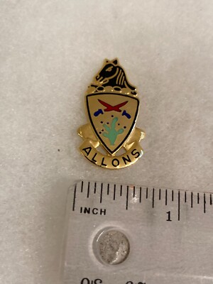 Authentic US Army 11th Cavalry Regiment Unit Crest DI DUI Insignia 6A ...